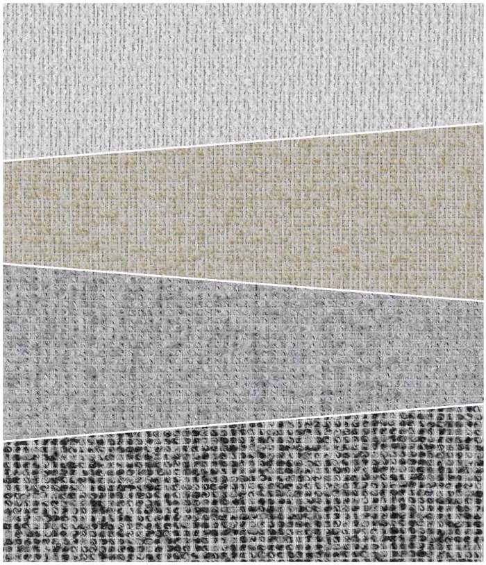 Ύφασμα Ημιδιάφανο Μονόχρωμο 'Cachoo' σε 4 Αποχρώσεις