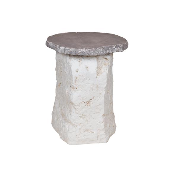 ESTHETI home ΤΡΑΠΕΖΙ ΒΟΗΘΗΤΙΚΟ, ΜΑΓΝΗΣΙΤΗΣ, ΓΚΡΙ, 43x43x47.5 εκ 810-00011