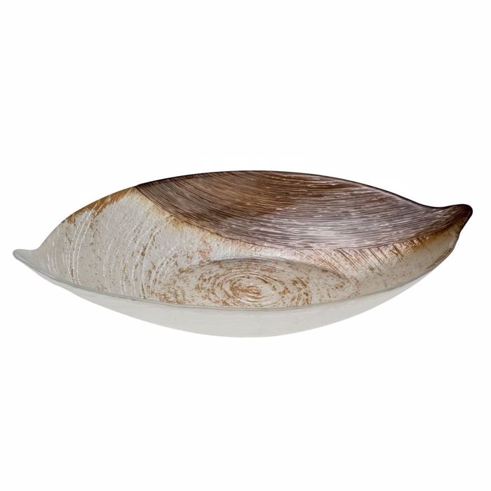 HFA ΔΙΑΚΟΣΜΗΤΙΚΗ ΠΙΑΤΕΛΑ ΓΟΝΔΟΛΑ ΓΥΑΛΙΝΗ 'CARAMEL' 37cm 5481221