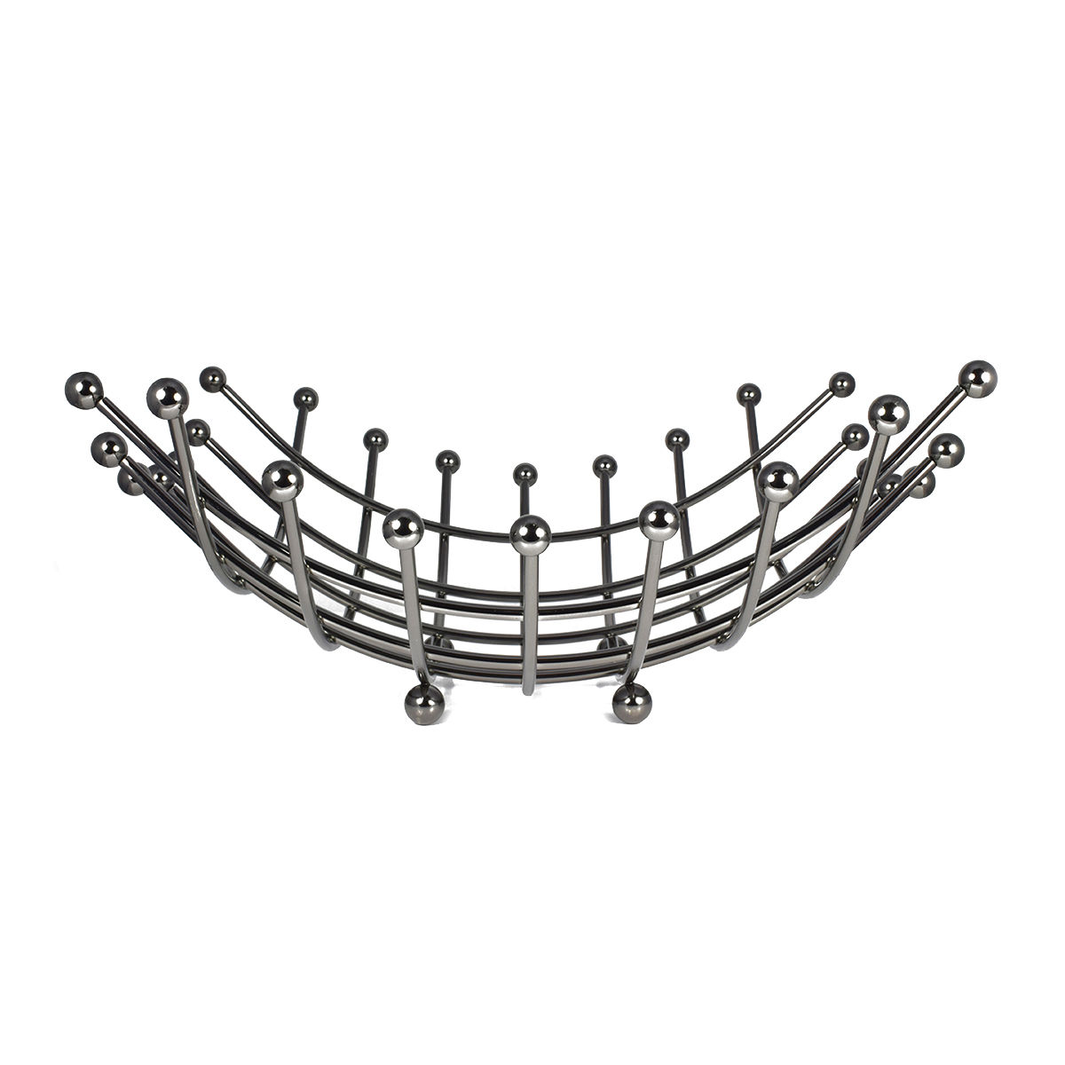 ESTIA ΦΡΟΥΤΙΕΡΑ ΜΕΤΑΛΛΙΚΗ ELEGANT NICKEL BLACK 01-5672