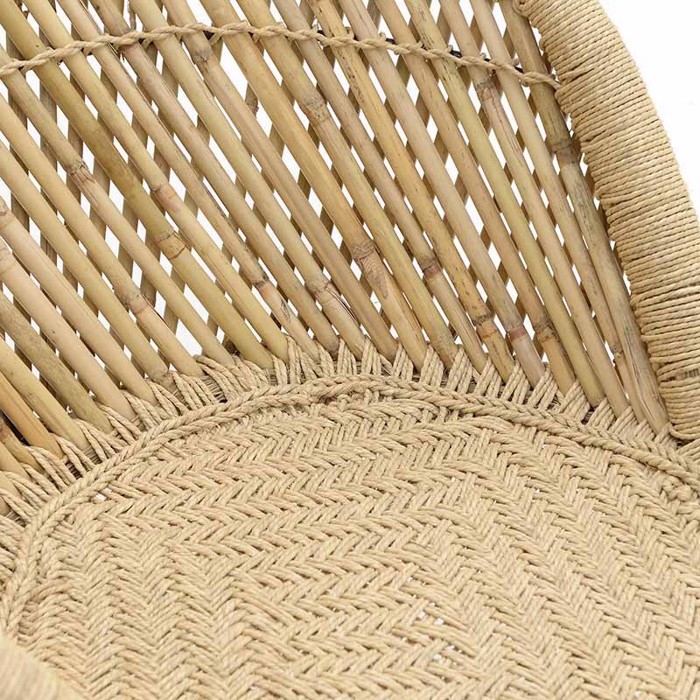 INART ΚΑΡΕΚΛΑ ΜΠΑΜΠΟΥ NATURAL 63X46X73ΕΚ 3-50-492-0006