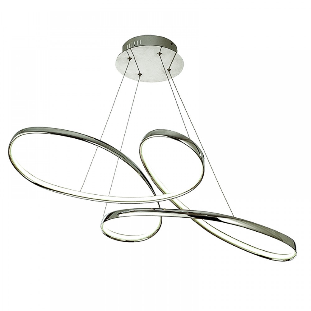 INLIGHT ΦΩΤΙΣΤΙΚΟ ΟΡΟΦΗΣ LED ΑΛΟΥΜΙΝΙΟΥ ΧΡΩΜΙΟ 56W 4200Lm/3000K 6151