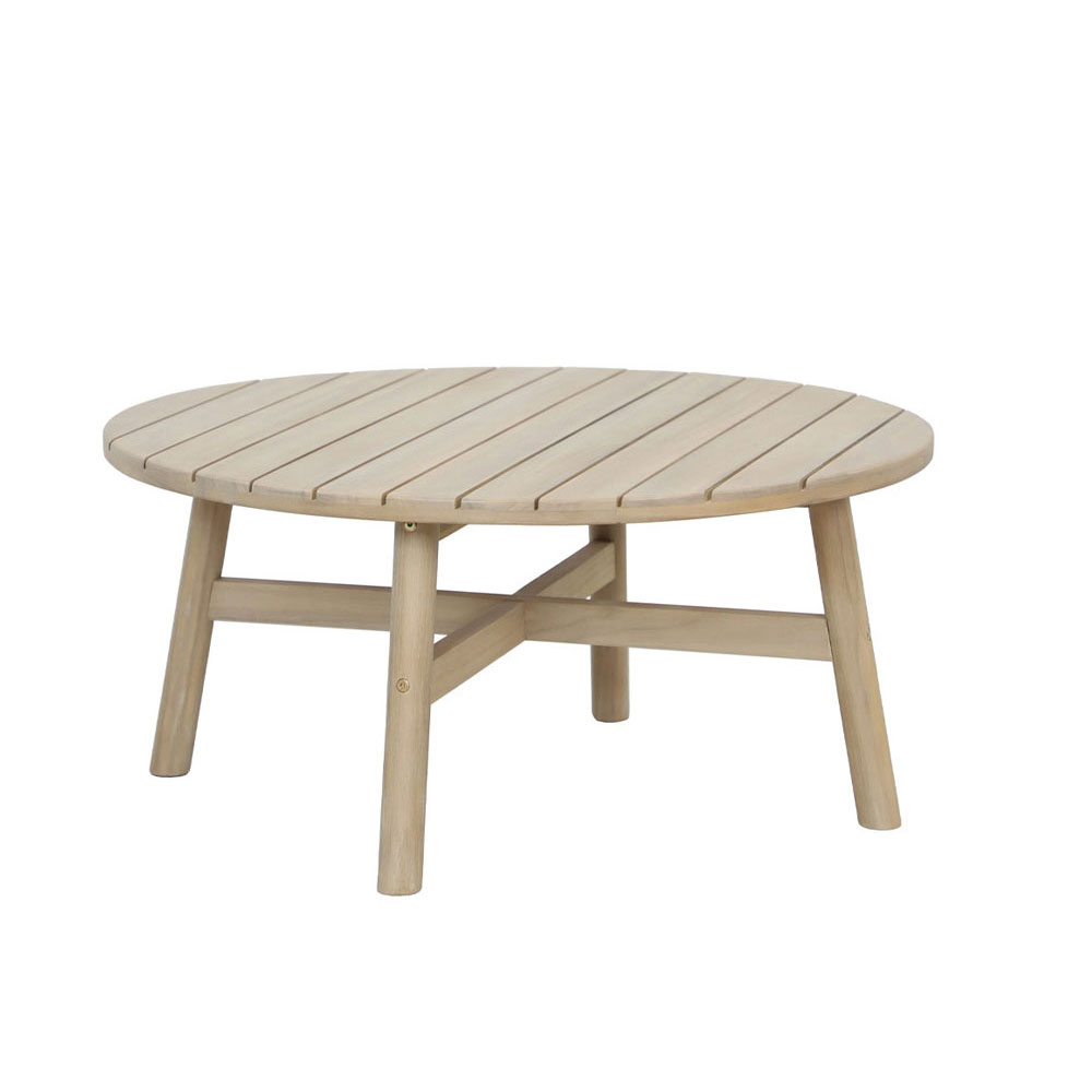 Liberta LANAI COFFEE TABLE ΦΥΣΙΚΟ 80x80xH38cm 22-0248