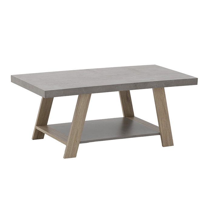 INART ΞΥΛΙΝΟ ΤΡΑΠΕΖΙ ΣΑΛΟΝΙΟΥ ΚΑΦΕ NATURAL 110Χ55Χ45 3-50-433-0001