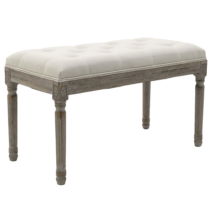 INART ΤΑΜΠΟΥΡΕ ΞΥΛΙΝΟ ΥΦΑΣΜΑΤΙΝΟ EKΡOY NATURAL 82X41X48 3-50-659-0018