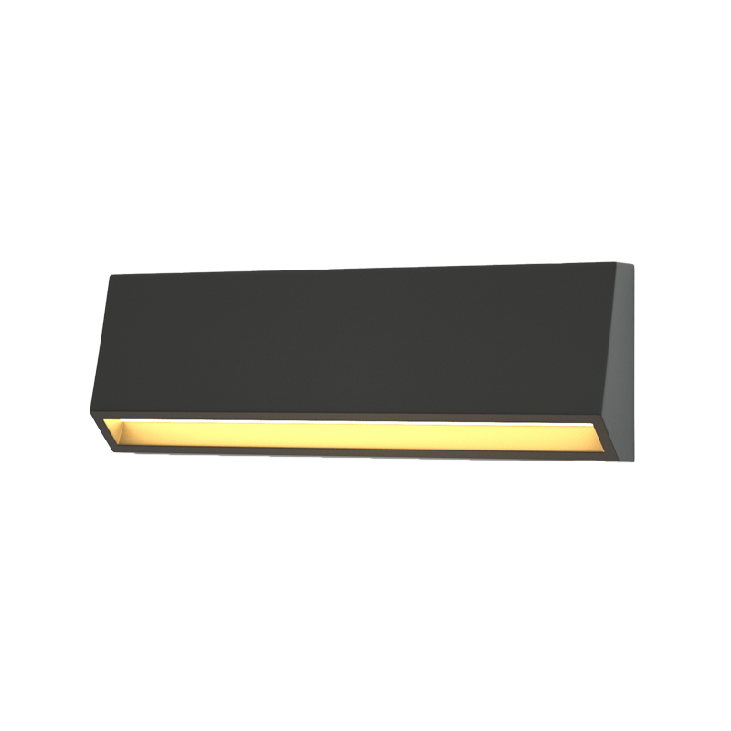 ItLighting Απλίκα Τοίχου Εξ. Χώρου 'Blue' Ανθρακί LED 4W 3CCT 3000/4000 ...