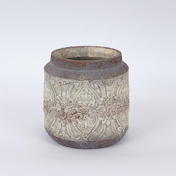 ESTHETI home Κασπώ Τσιμεντένιο Γκρι/Μπεζ Φ18x19cm 752-18058